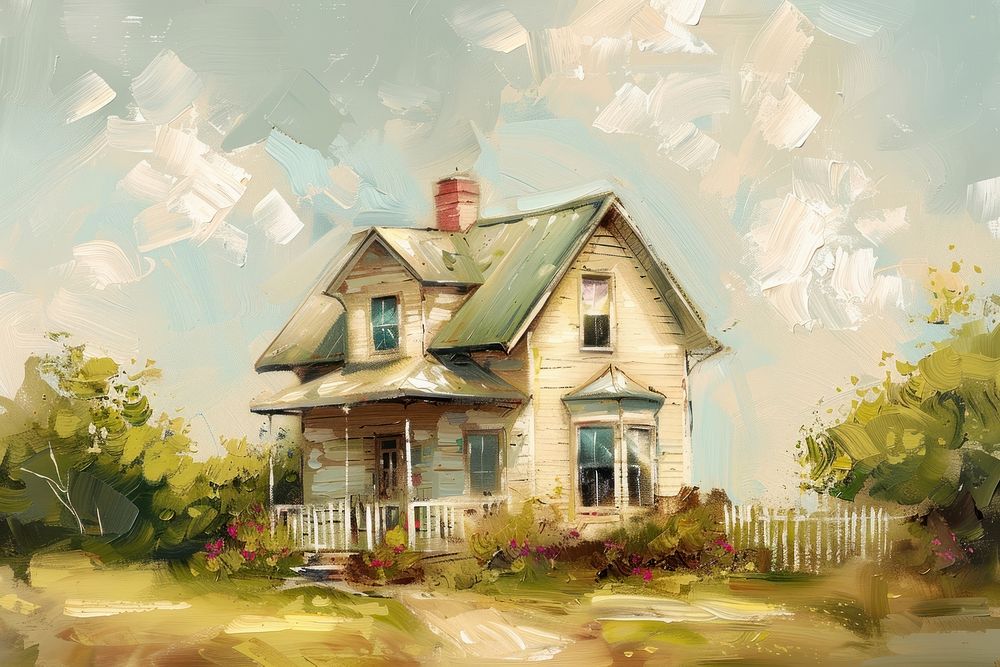 Close pale cute home painting | Premium Photo Illustration - rawpixel