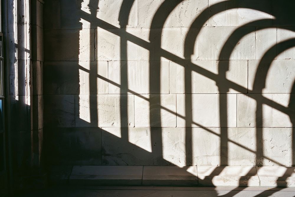 Shadow architecture arched wall. | Free Photo - rawpixel