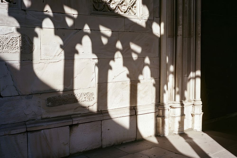 Shadow architecture wall flagstone. | Free Photo - rawpixel