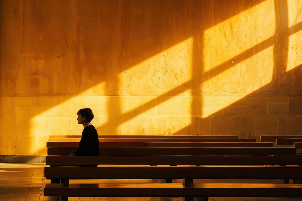 Woman contemplation worship sitting prayer. | Premium Photo - rawpixel