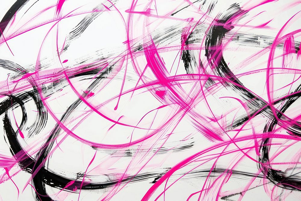Pink line backgrounds pattern drawing. | Premium Photo Illustration ...