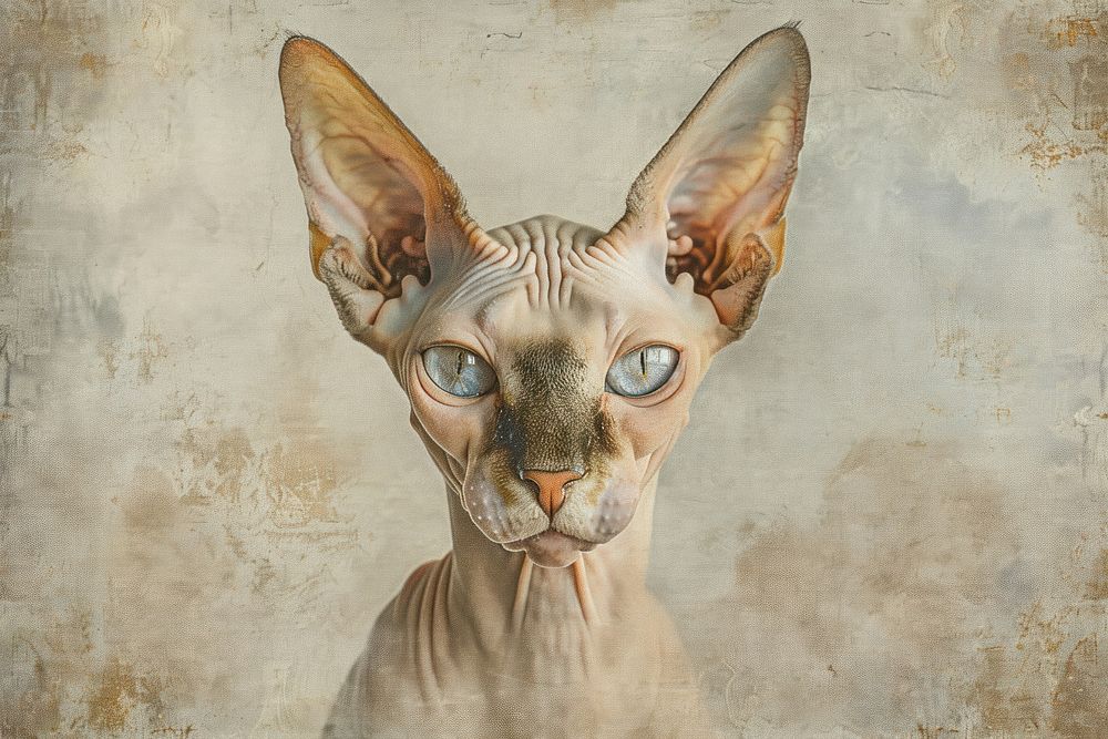 Close pale Sphynx animal mammal | Premium Photo Illustration - rawpixel