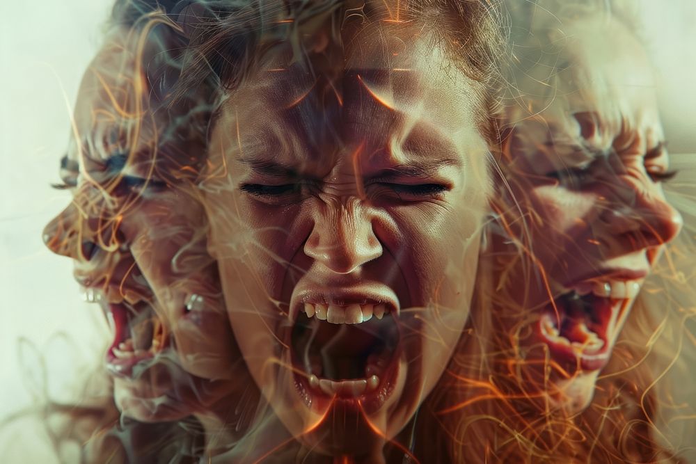 Angry photography shouting portrait. | Premium Photo - rawpixel