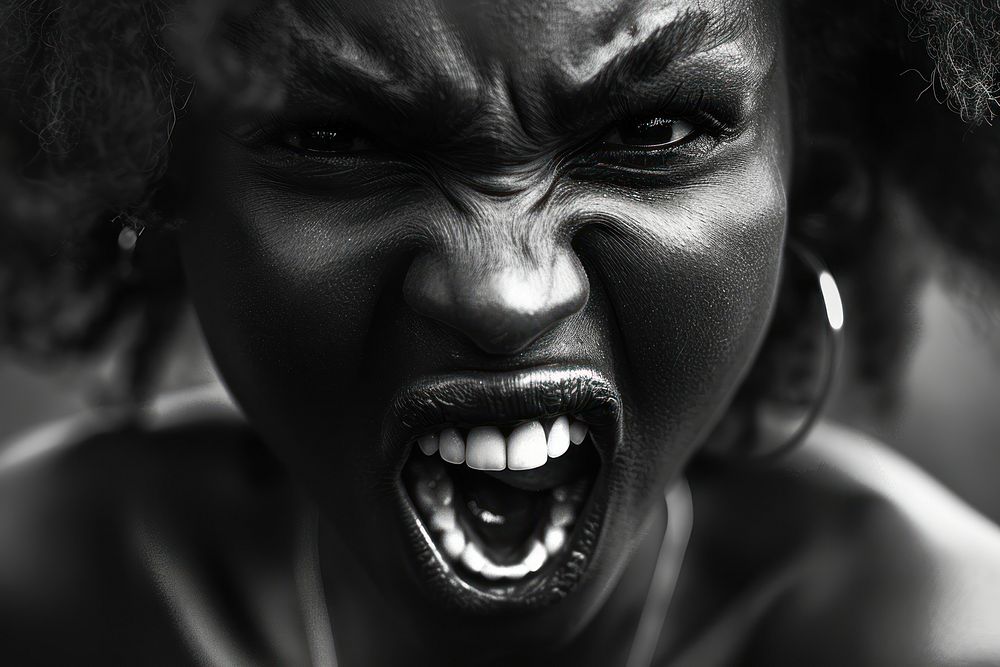 Angry photography shouting portrait. | Premium Photo - rawpixel