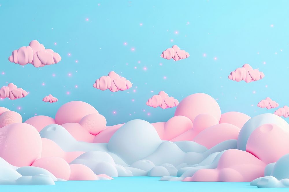 Cute sky background backgrounds nature | Free Photo Illustration - rawpixel