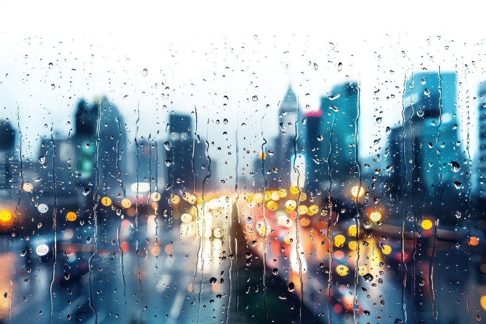 Rainy cityscape architecture metropolis building. | Free Photo - rawpixel
