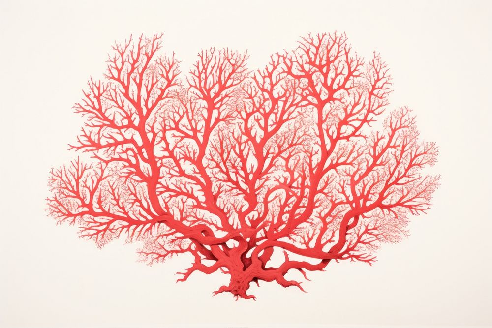 Coral art drawing nature. | Premium Photo Illustration - rawpixel