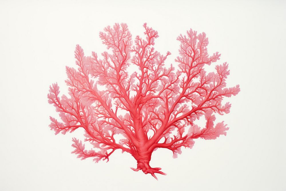 Coral nature plant leaf. | Premium Photo Illustration - rawpixel