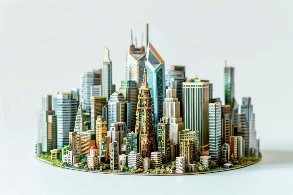 Economy tower architecture skyscraper cityscape. | Free Photo ...