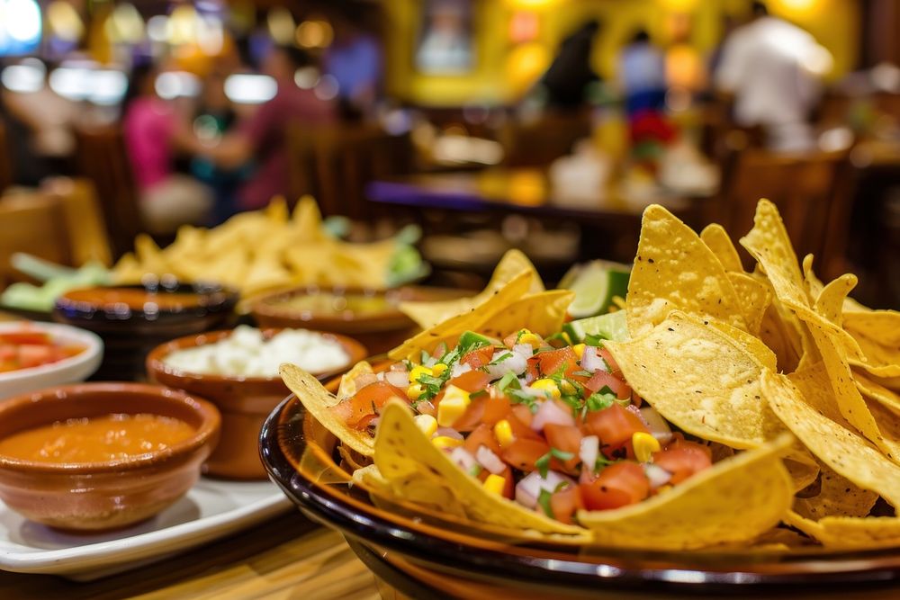 Mexican food person nachos snack | Free Photo - rawpixel