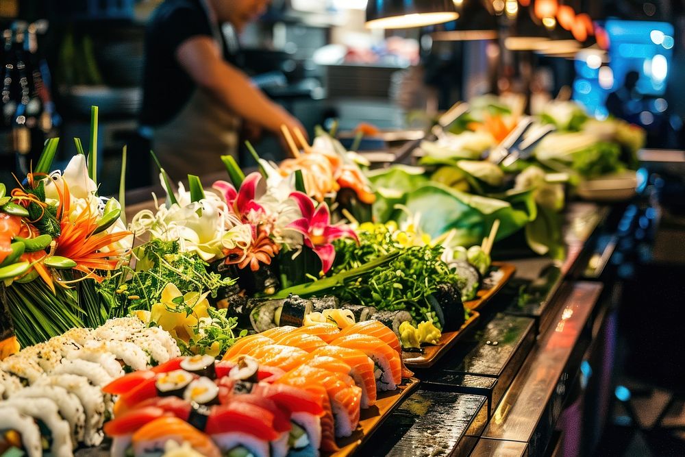 Sushi food person human. | Free Photo - rawpixel