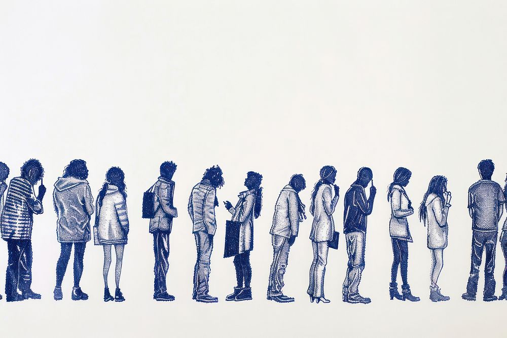 Drawing sketch togetherness illustrated. | Free Photo Illustration ...