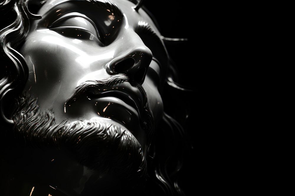 Statue face Jesus helmet person | Free Photo - rawpixel