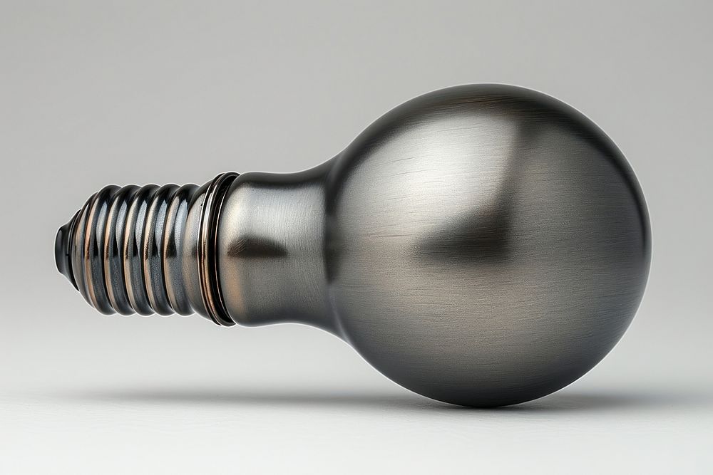 Light bulb titanium texture light | Premium Photo Illustration - rawpixel