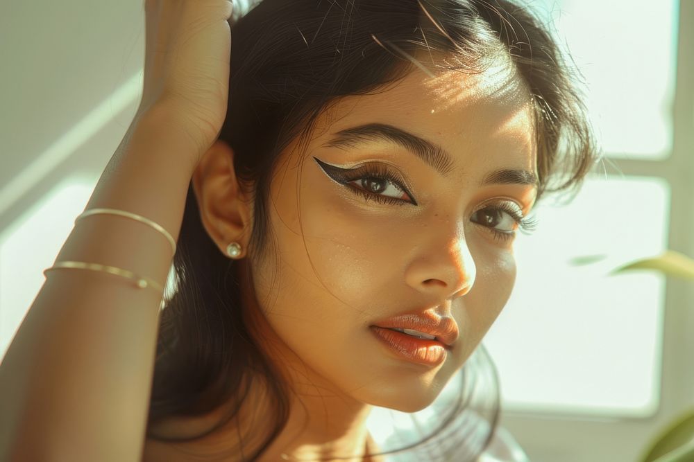 Indian woman model photography portrait | Free Photo - rawpixel