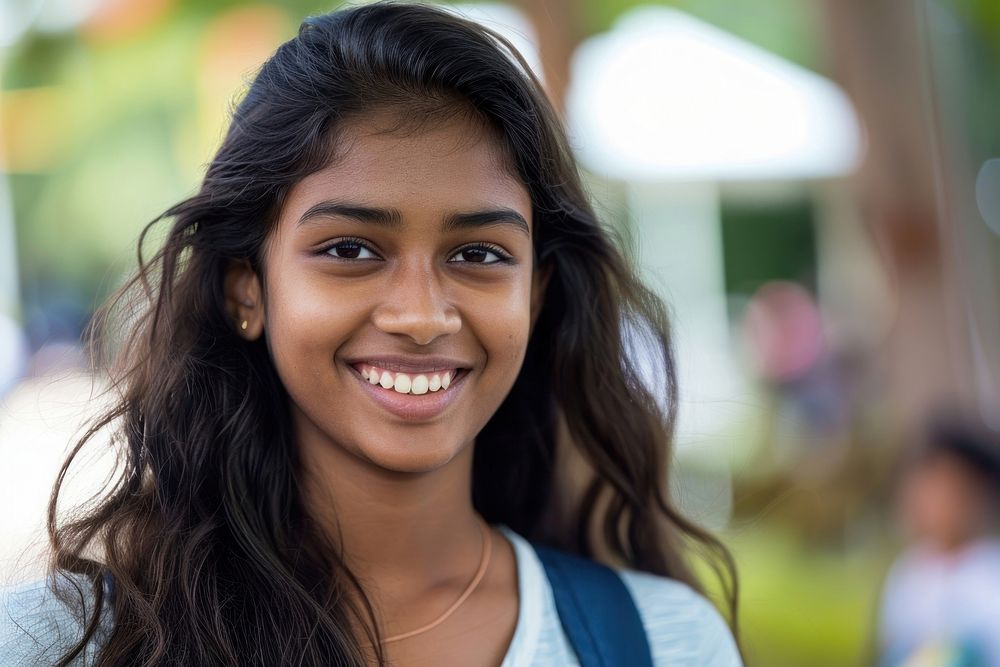 South asian girl student smiling | Free Photo - rawpixel