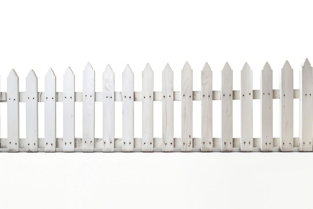 New white painted wooden fence | Free Photo - rawpixel