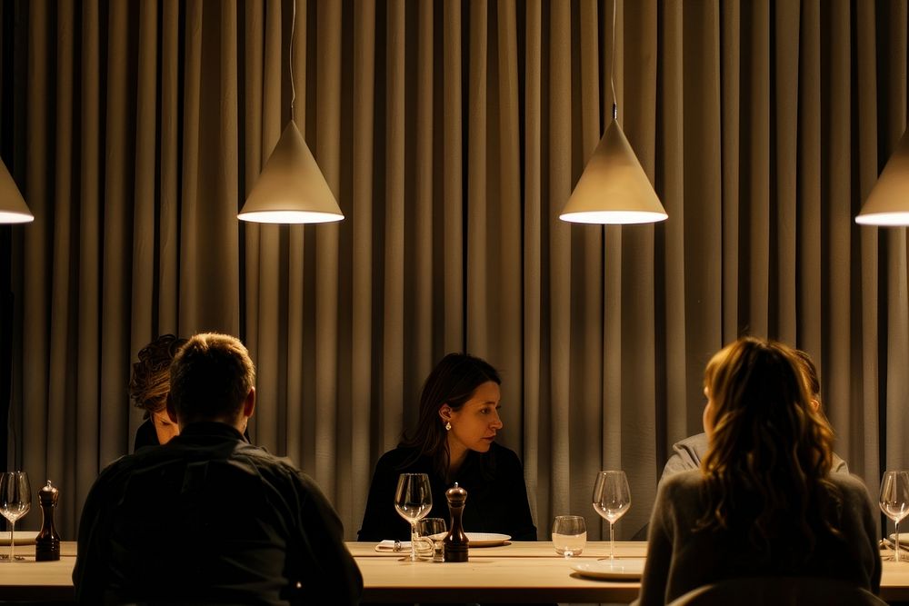 restaurant table people sitting person | Free Photo - rawpixel