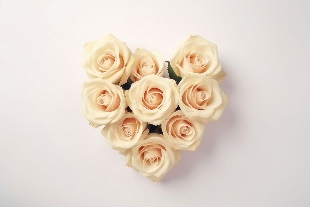 Cream rose bouquet flower blossom | Free Photo - rawpixel