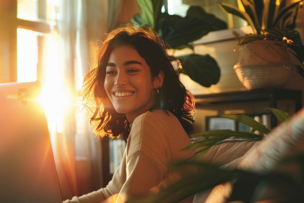 South asian woman happy laughing | Free Photo - rawpixel