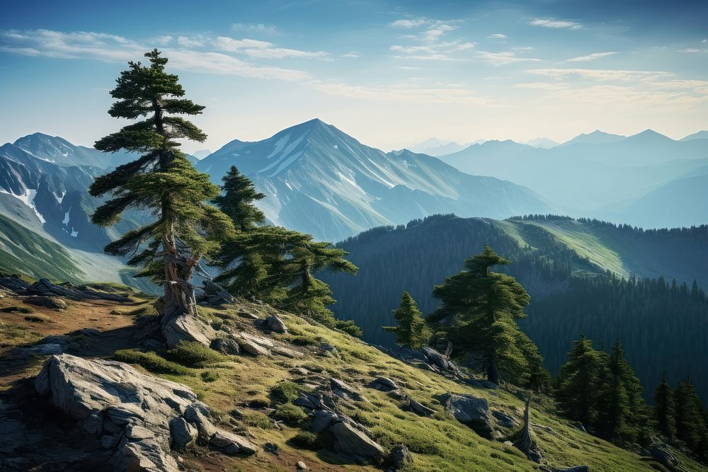 Mountain range Khamar-Daban tree wilderness | Free Photo - rawpixel