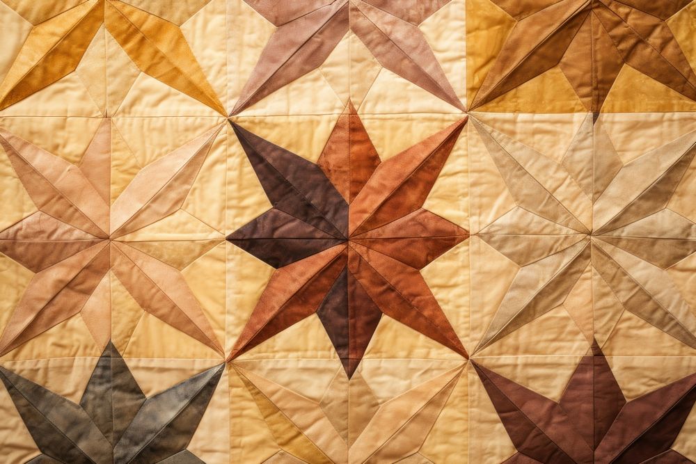 6 point star quilt block | Free Photo - rawpixel