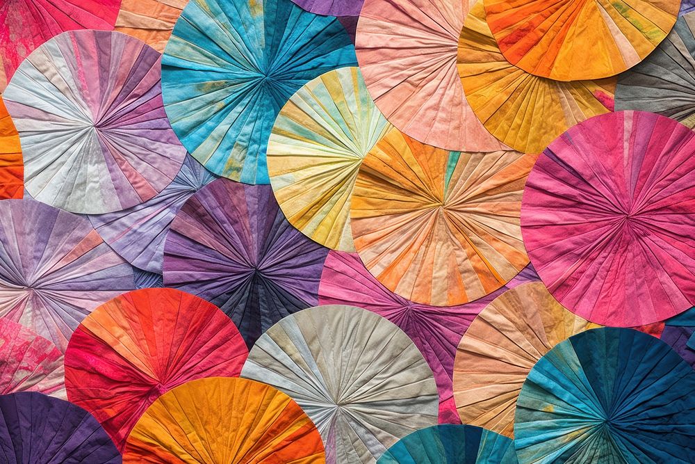 Color explosion quilt pattern canopy. | Free Photo - rawpixel