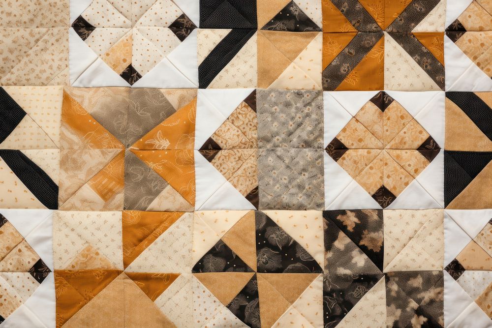 Shoo fly quilt block pattern | Free Photo - rawpixel