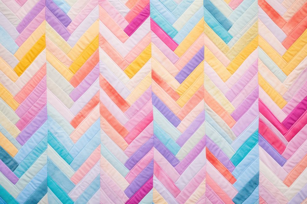 Summertime herringbone quilt pattern furniture | Free Photo - rawpixel