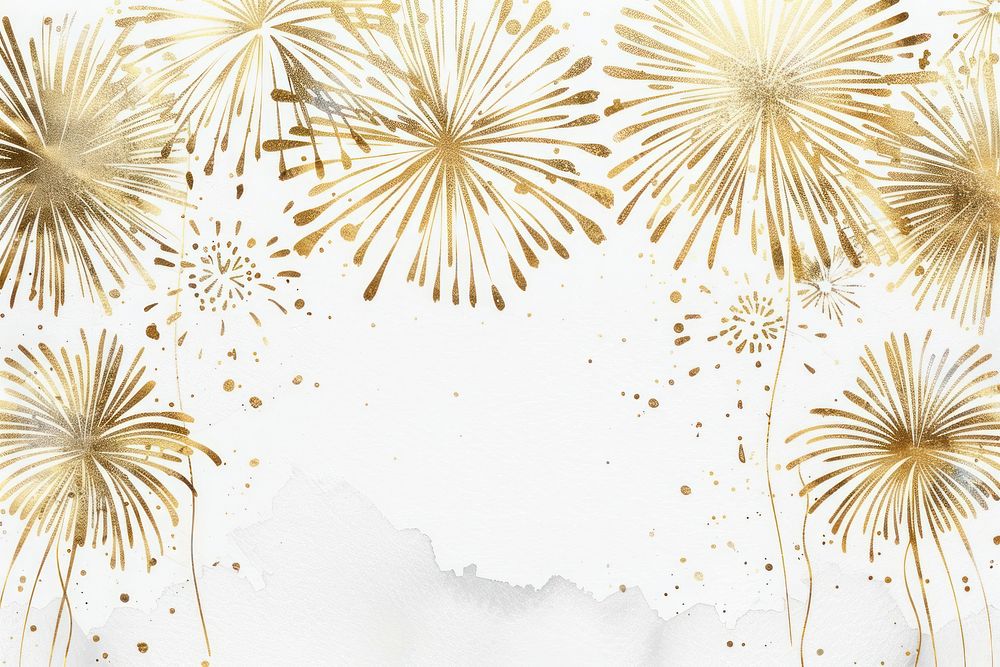 Fireworks border frame chandelier dandelion | Free Photo Illustration ...