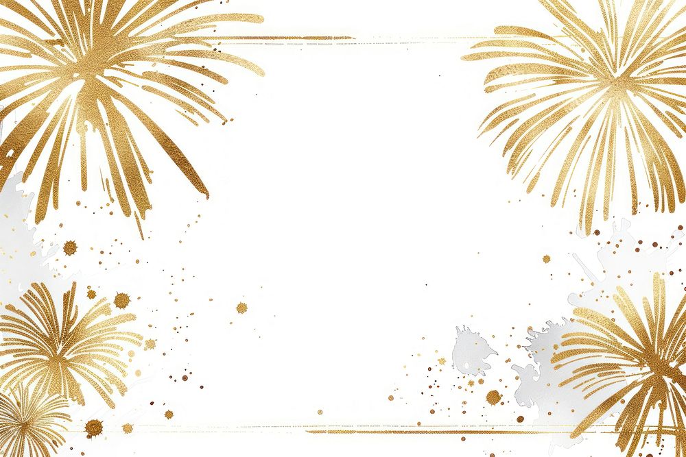 Fireworks border frame graphics painting | Free Photo Illustration ...