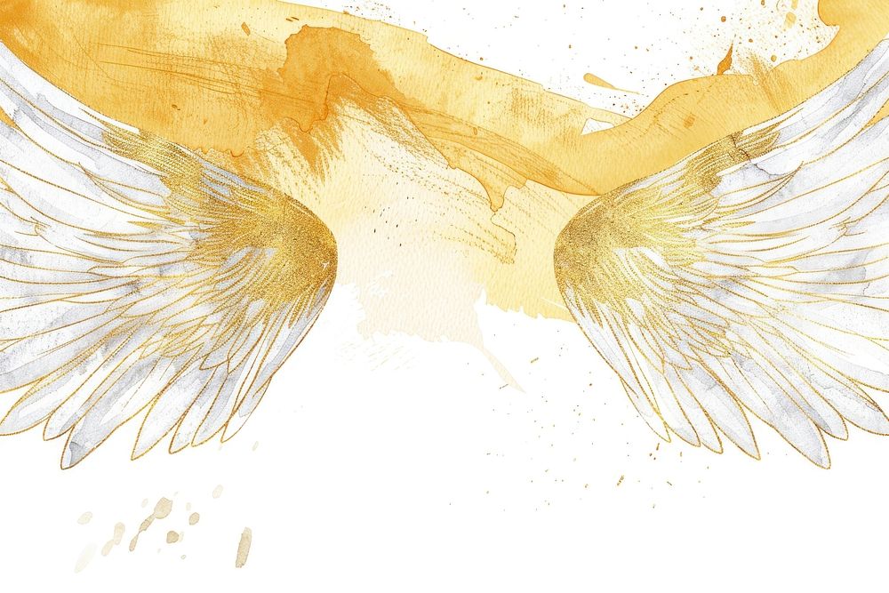 Wings border frame animal fish | Free Photo Illustration - rawpixel