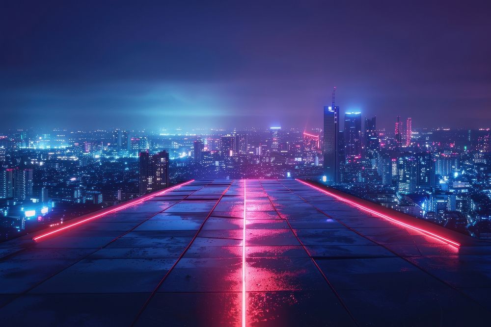 City night view light architecture | Premium Photo - rawpixel