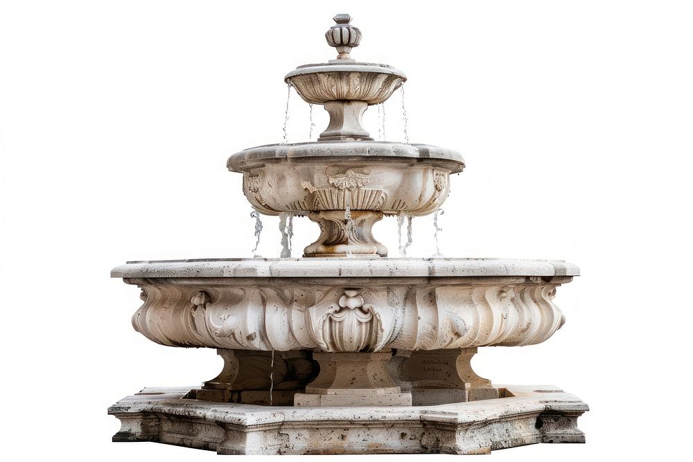 Grand marble fountain architecture water | Free Photo - rawpixel