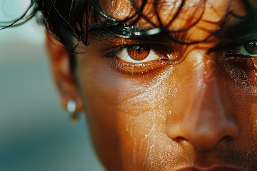 Young indian man sweating person | Free Photo - rawpixel