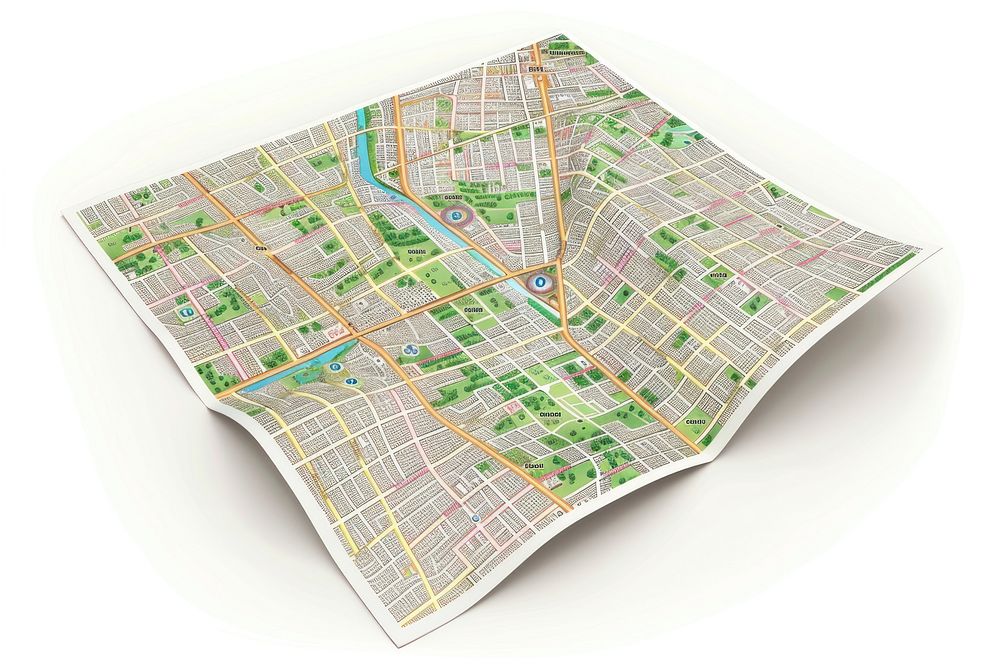 Map diagram chart atlas | Free Photo Illustration - rawpixel