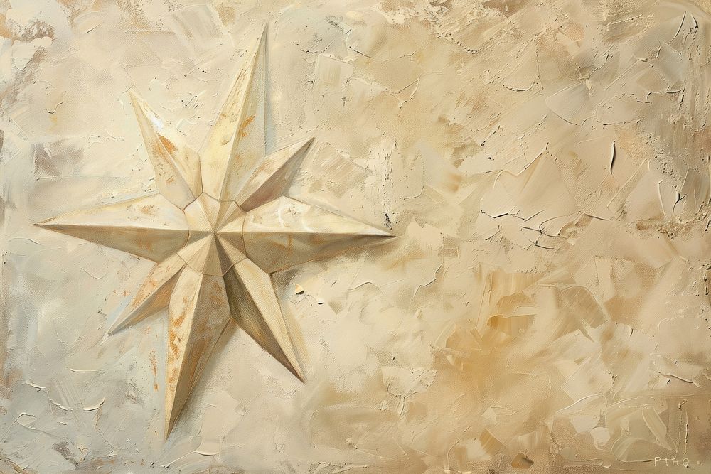 Oil painting close pale star | Premium Photo Illustration - rawpixel