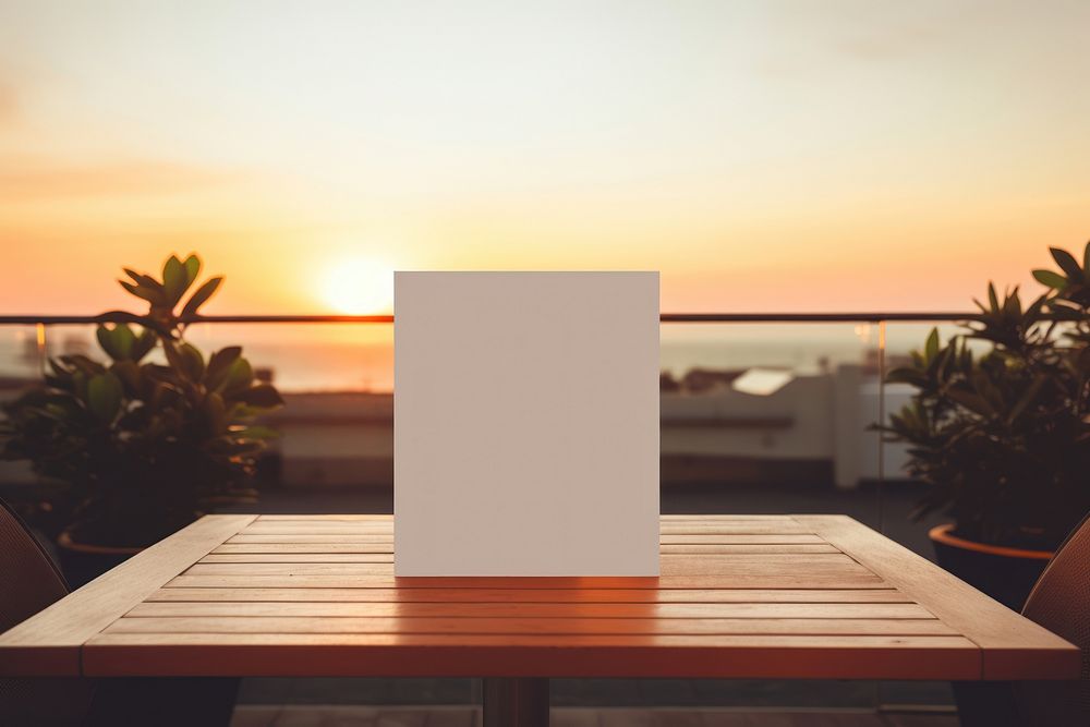 Menu restaurant mockup table architecture | Free Photo - rawpixel