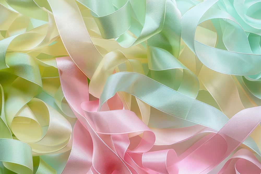 Multi layers ribbons pastel pattern | Premium Photo - rawpixel