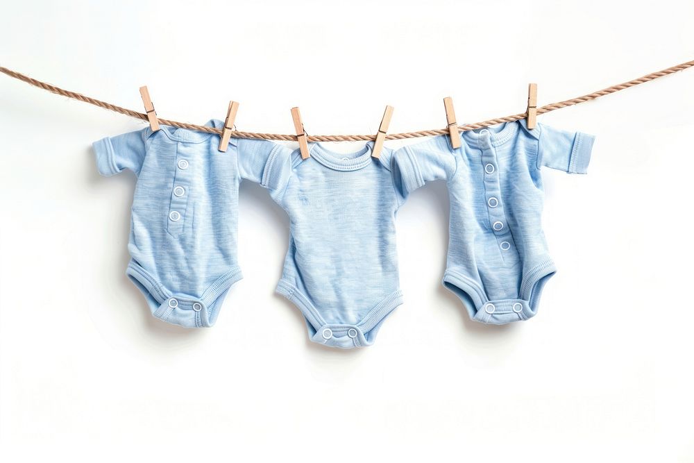 Newborn babysuit hang rope clothespin | Premium Photo - rawpixel