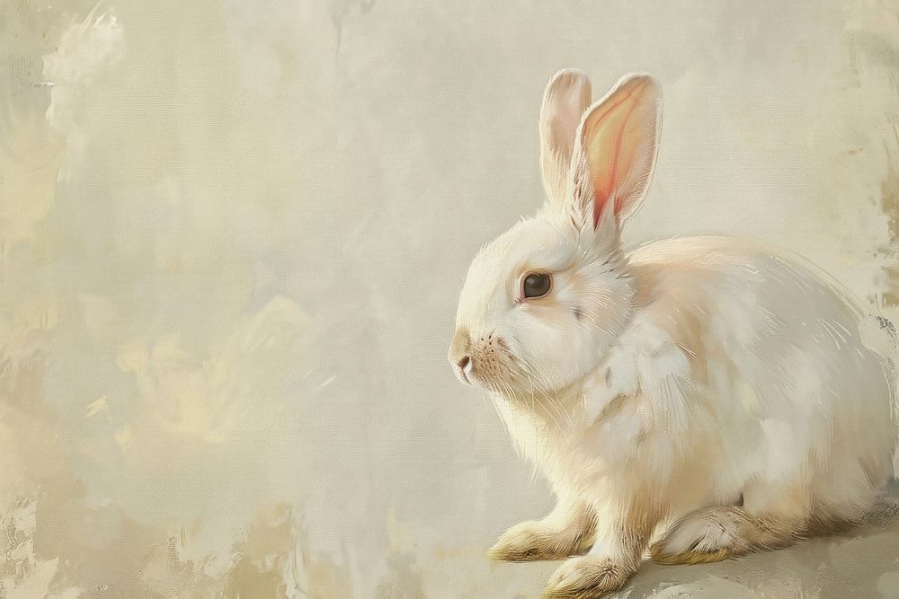 Close pale rabbit animal mammal | Premium Photo Illustration - rawpixel