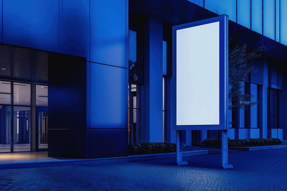 Banner stand advertising sign architecture | Premium Photo - rawpixel