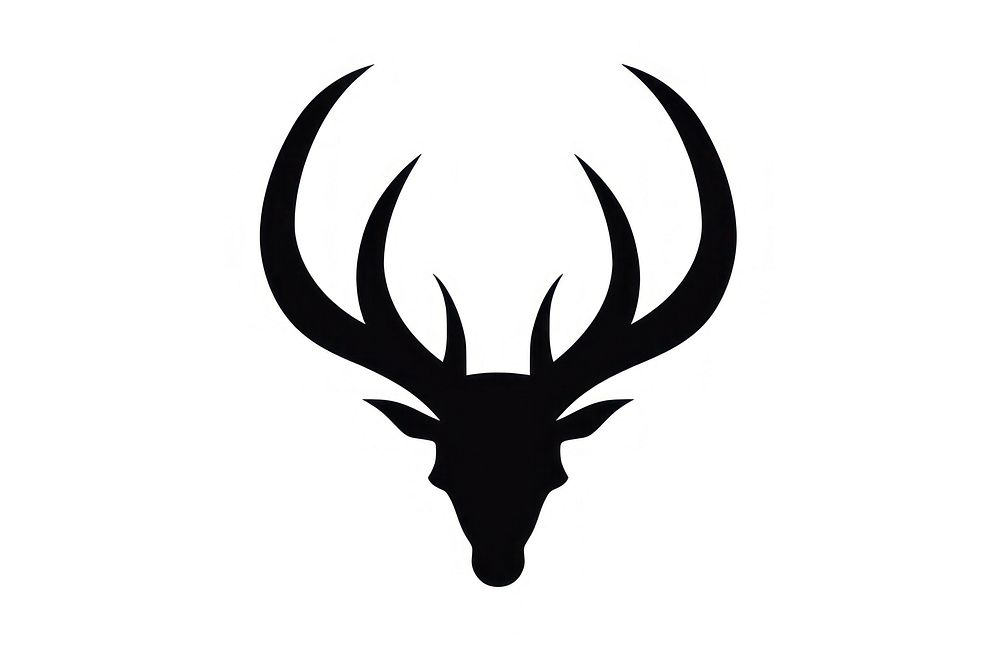 Silhouette flat vector blackbuck Animal | Premium Photo Illustration ...