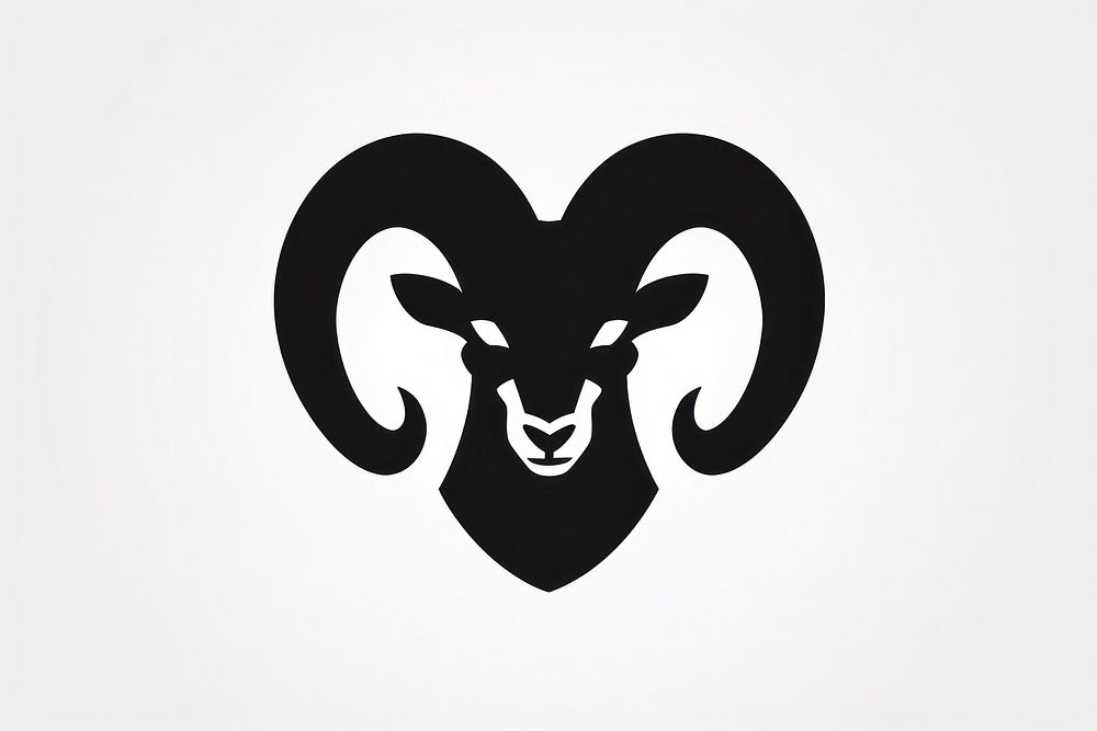 Silhouette flat vector mouflon Animal | Free Photo Illustration - rawpixel