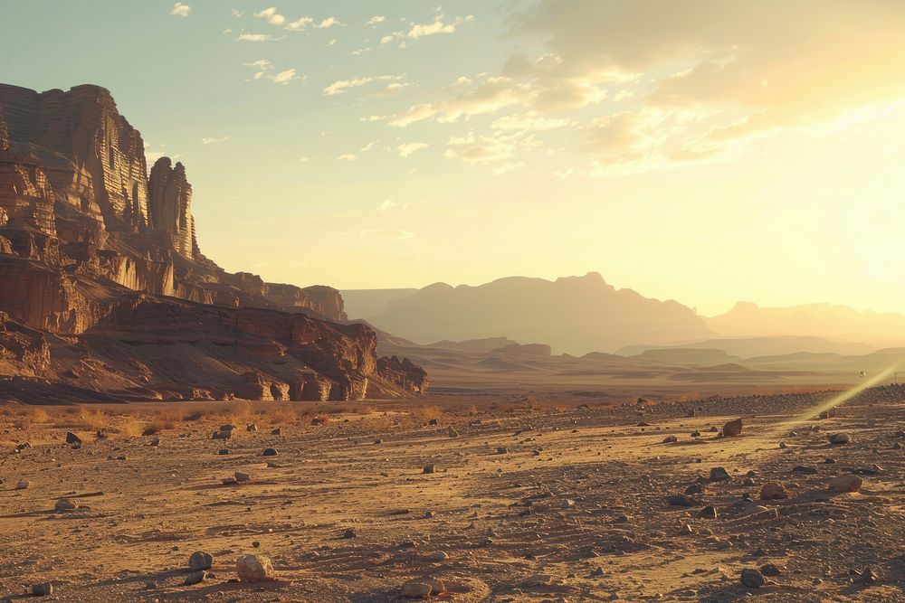 Beautiful desert landscape outdoors nature | Premium Photo - rawpixel