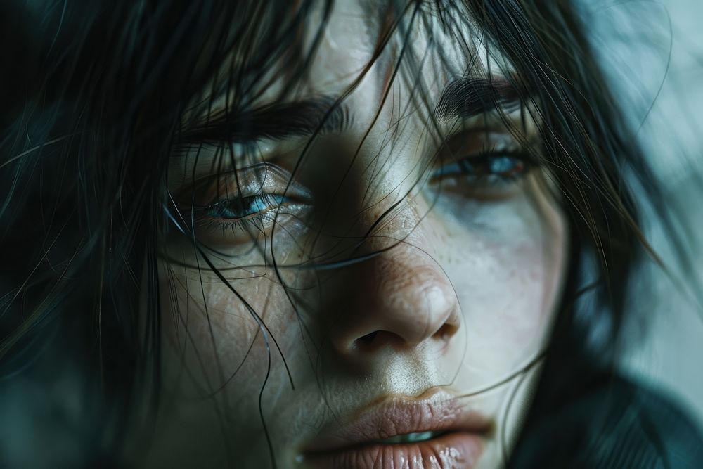 Alone Anxiety photography portrait adult | Free Photo - rawpixel