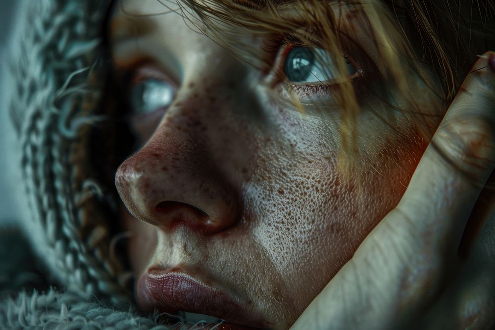 Alone Anxiety photography portrait adult. | Premium Photo - rawpixel