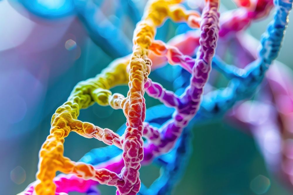 Dna outdoors dinosaur science. | Premium Photo Illustration - rawpixel