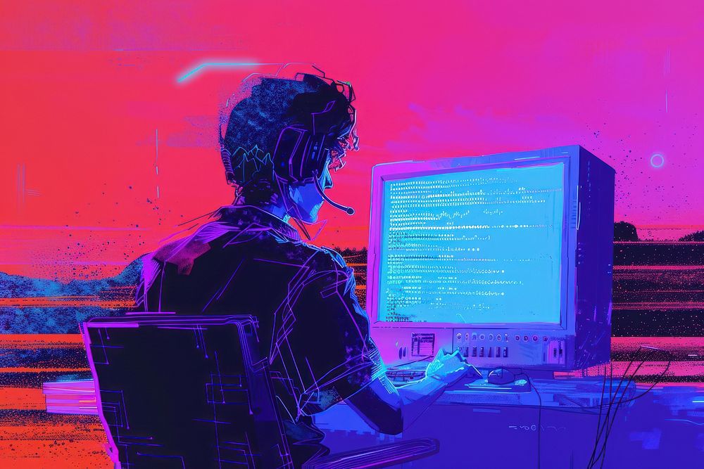 power digital technology focus software | Premium Photo Illustration ...