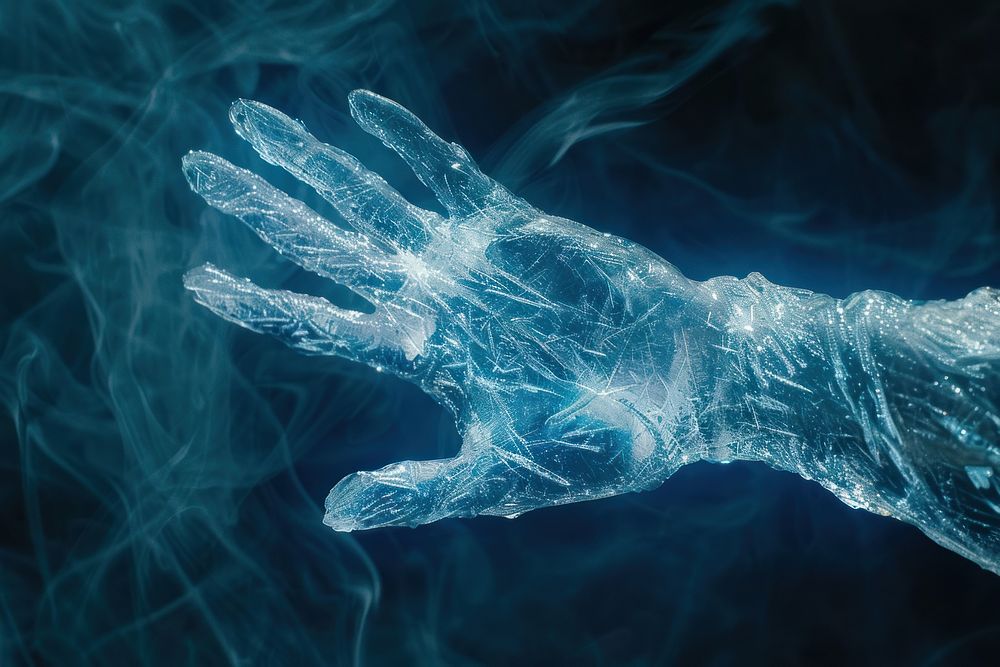 Hand backgrounds blue radiography. | Free Photo Illustration - rawpixel